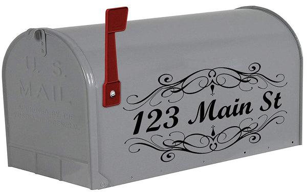 Custom Mailbox Letters Street Address Decals VWAQ - TTC24