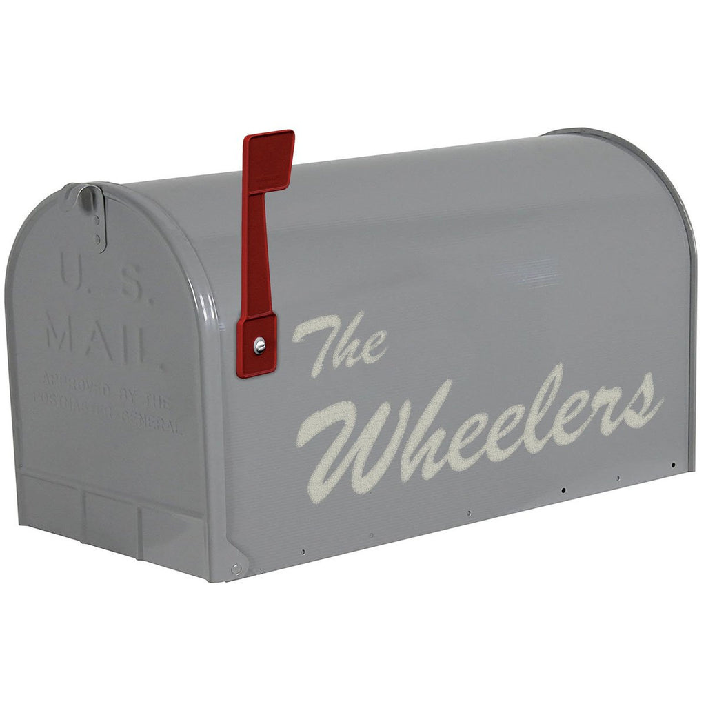 Mailbox Custom Name Decal | Personalized Mailbox Name Letters Sticker ...