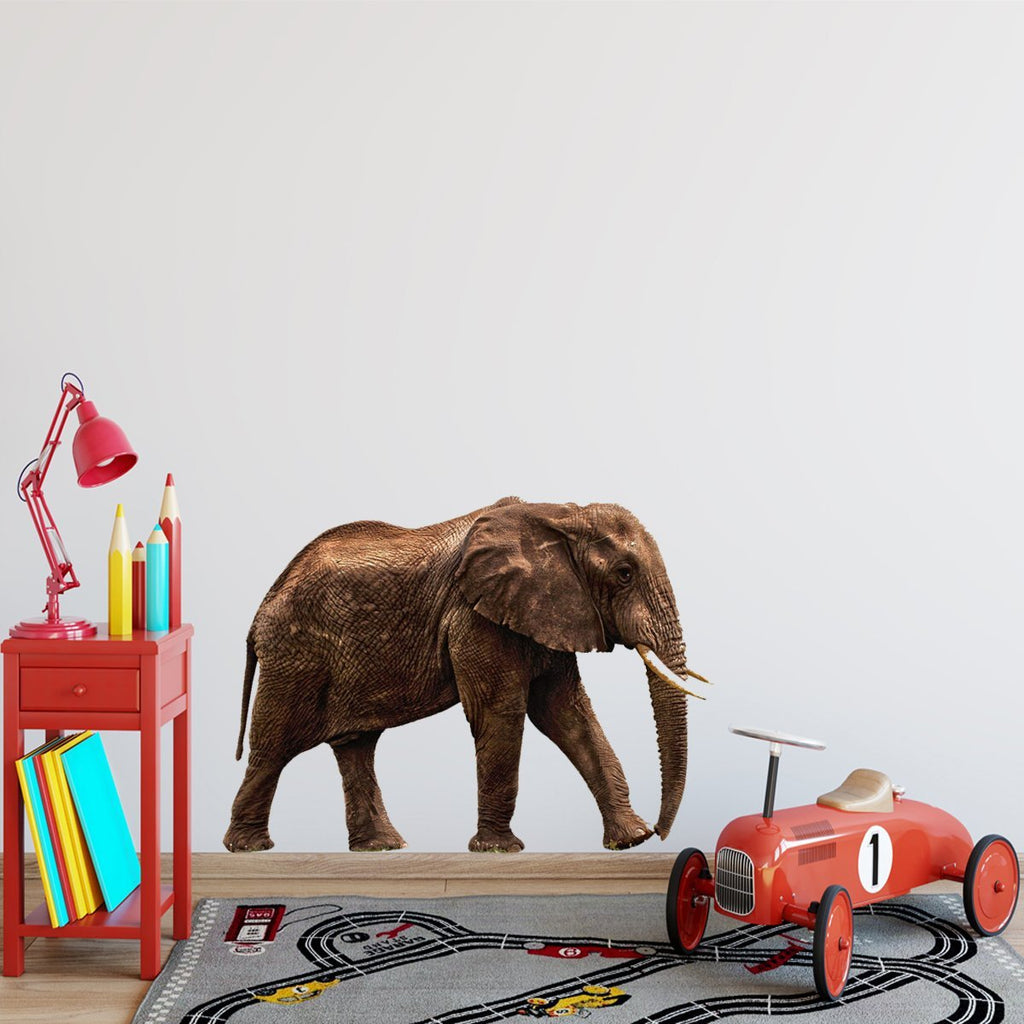 Buy African Elephant Decor Vinyl Wall Decal Online | VWAQ