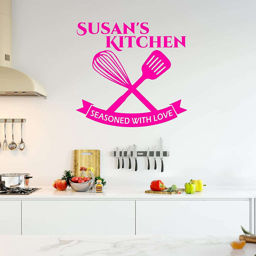 Personalized Kitchen Wall Decals - VWAQ.com