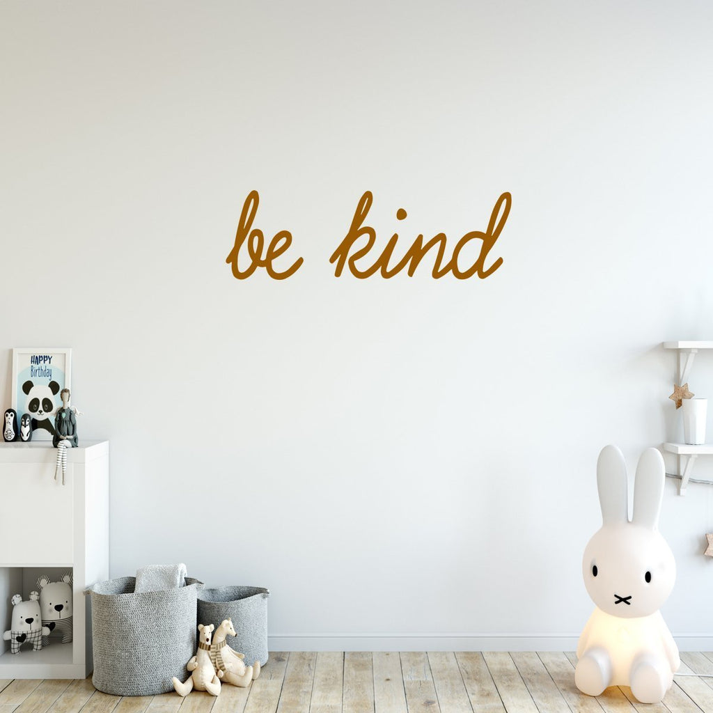 Be Kind Wall Quotes Decal | VWAQ - Vinyl Wall Art Quotes & Prints