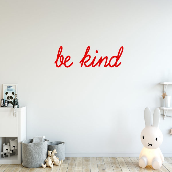 Be Kind Wall Quotes Decal | VWAQ - Vinyl Wall Art Quotes & Prints