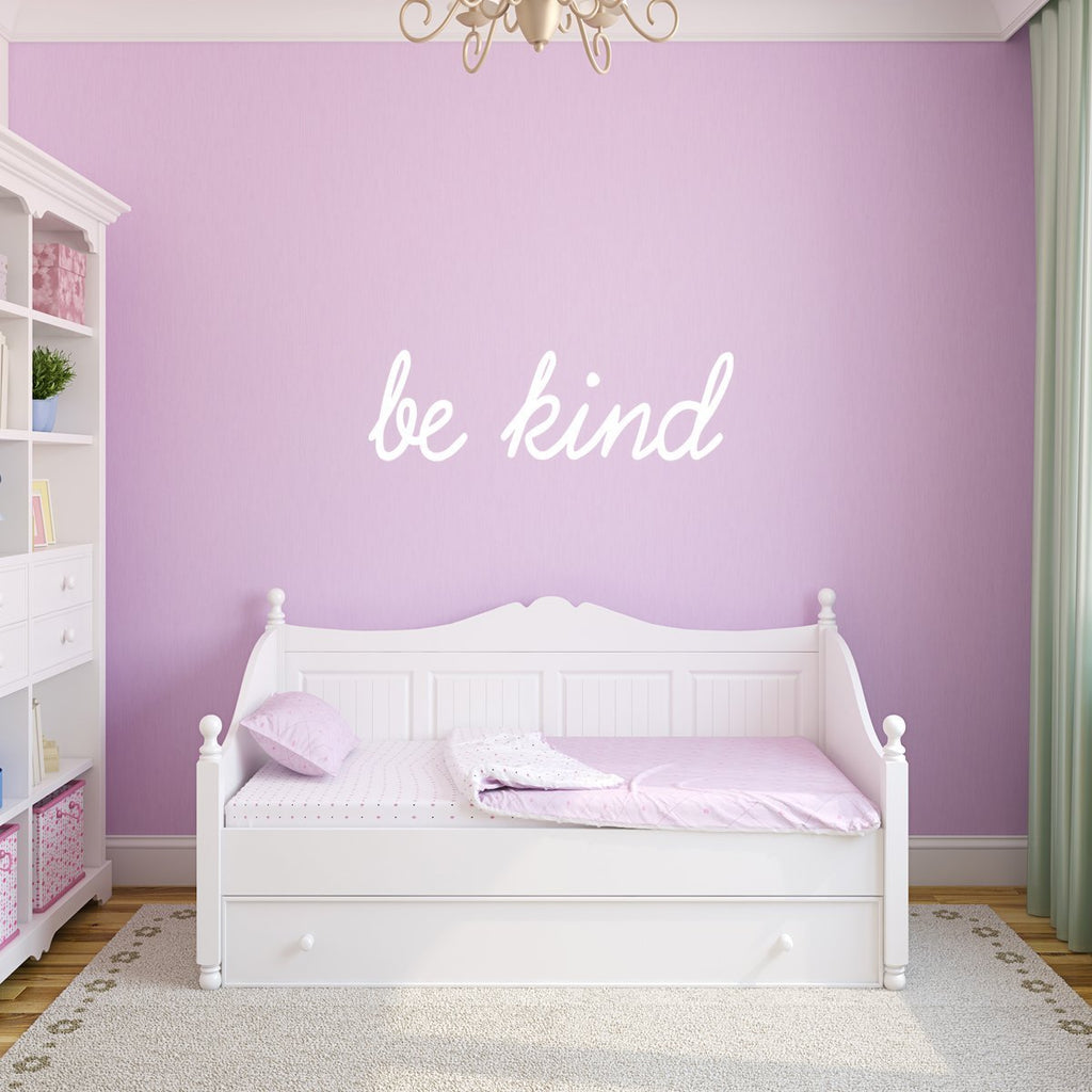Be Kind Wall Quotes Decal | VWAQ - Vinyl Wall Art Quotes & Prints
