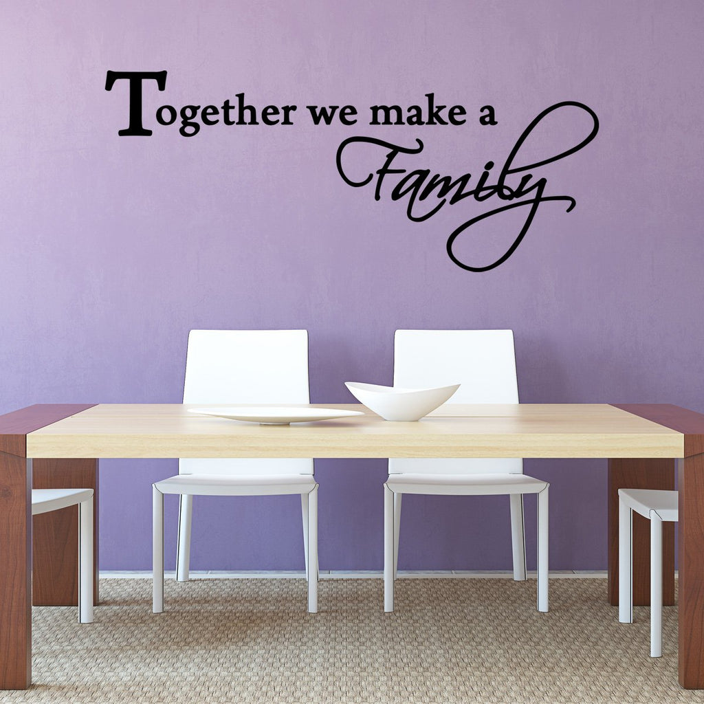 Family Wall Sayings Decor