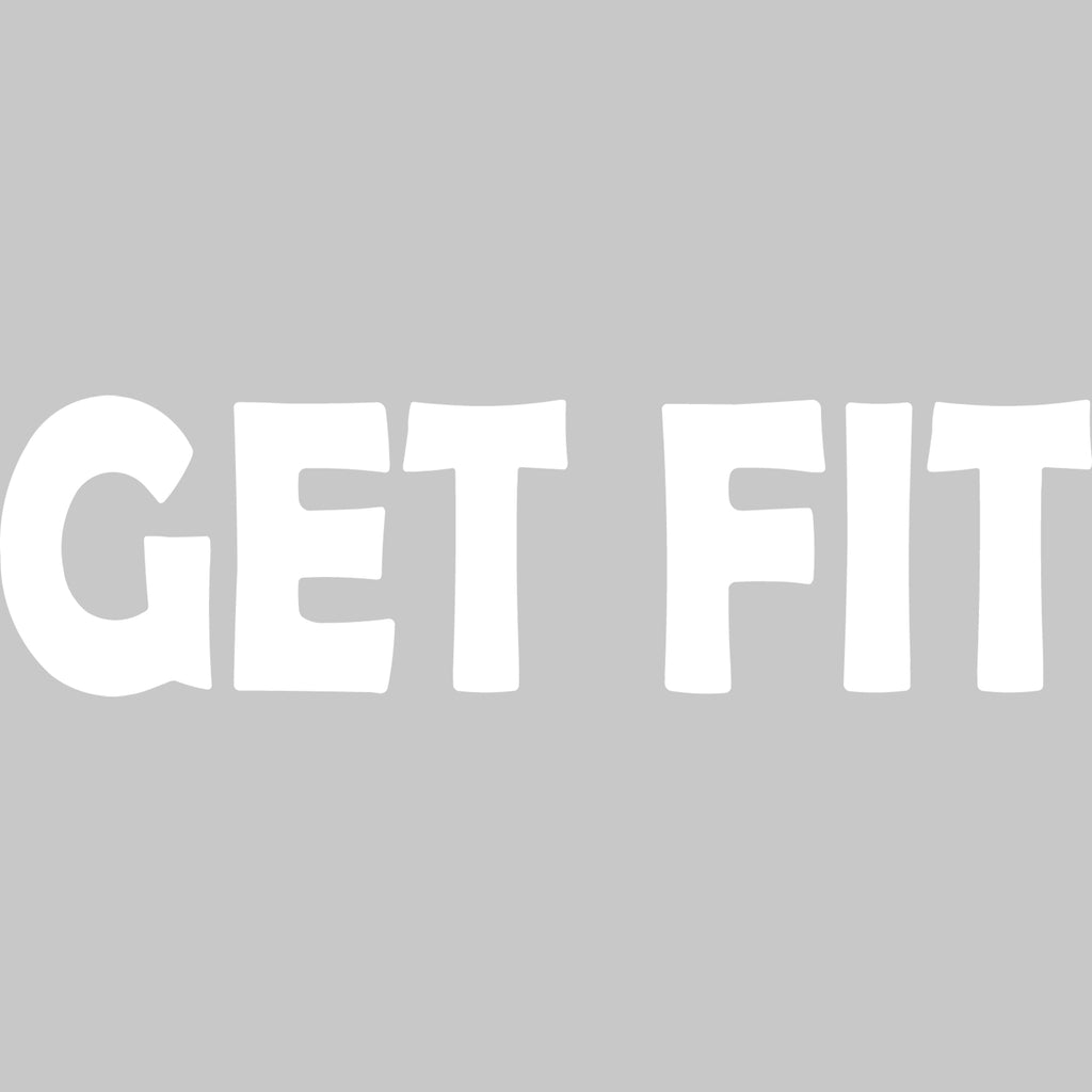 VWAQ Get Fit Exercise Wall Quotes Decals