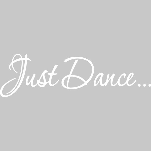 Buy Just Dance Vinyl Wall Decal Online | VWAQ