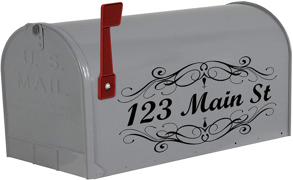 Custom Mailbox Letters Street Address Decals VWAQ - TTC24